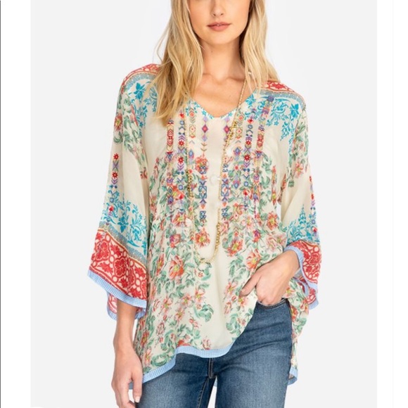 Johnny Was | Tops | Johnny Was Jade Top | Poshmark